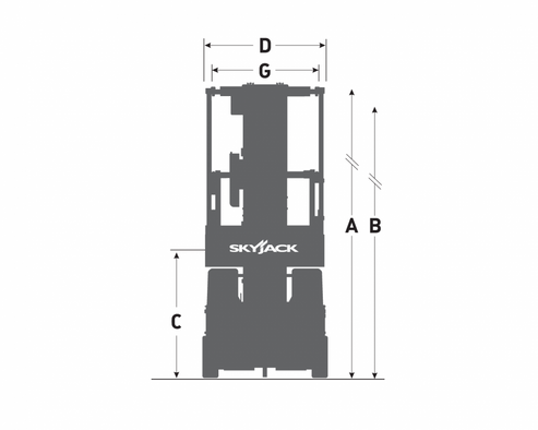 2025 SKYJACK SJ16E VERTICAL MAST LIFTS – Forklift Select